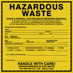 How To Label Hazardous Waste